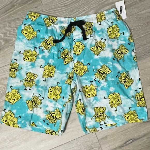 SpongeBob Squarepants | Shorts | New Mens Spongebob Square Pants Sleep ...